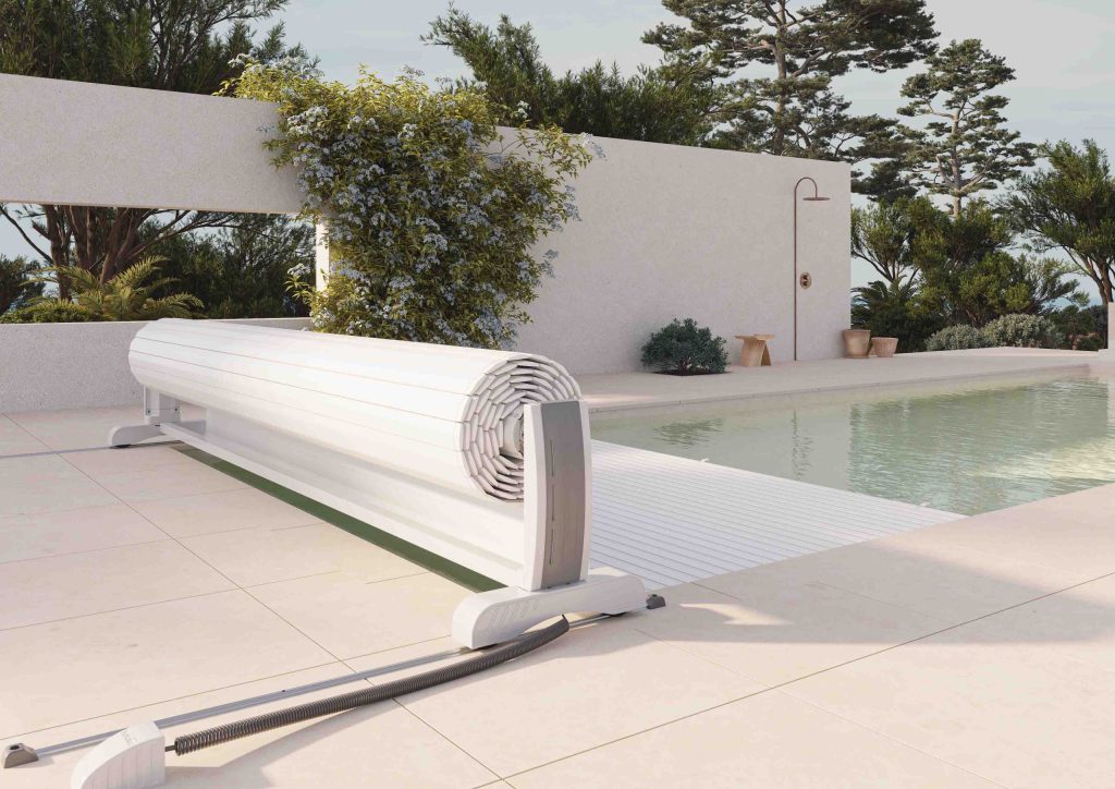 Enrouleur de Couverture de Piscine BALI - Hors sol | SOFATEC