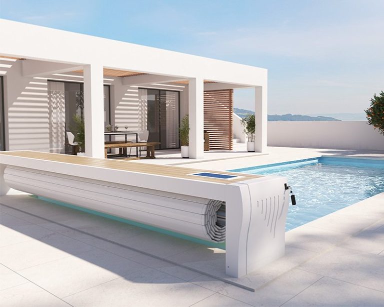 Enrouleur de Volet de Piscine PRESTIGE - Hors sol | SOFATEC