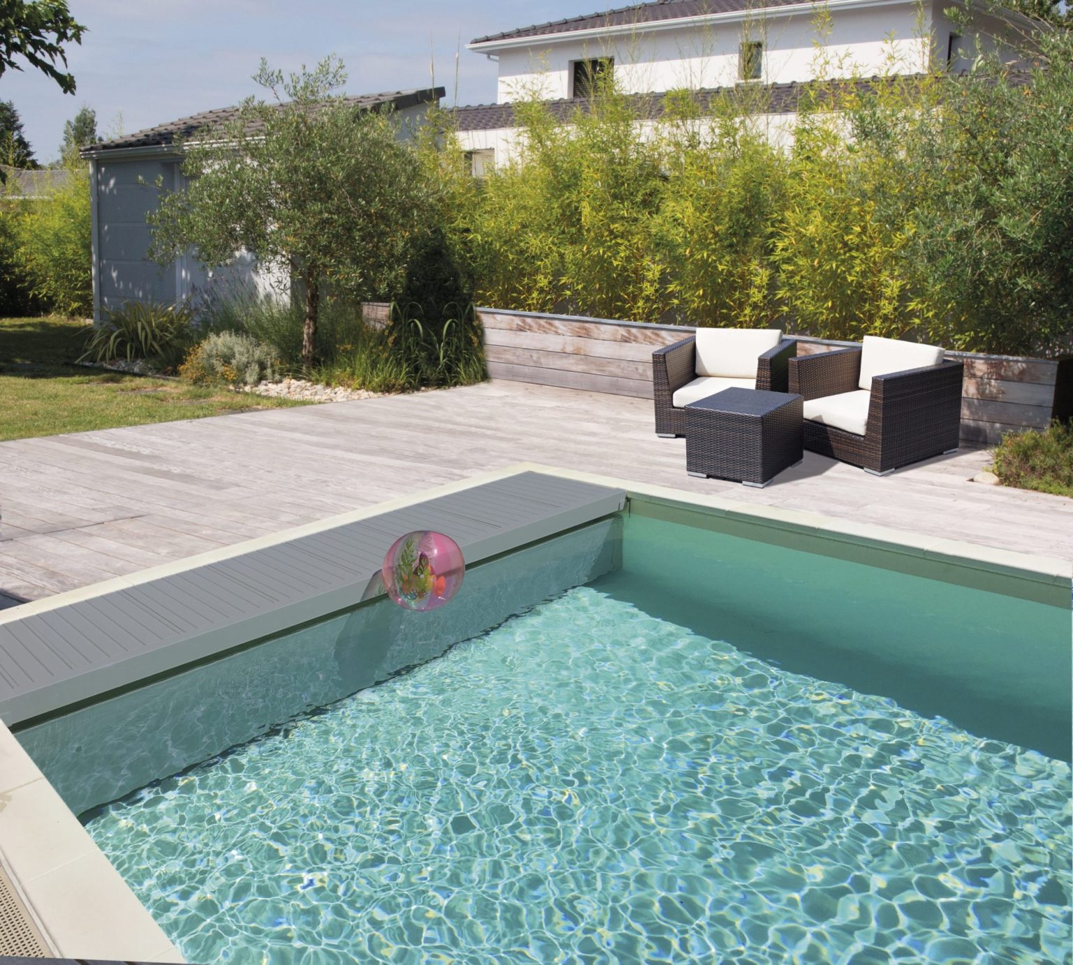 Enrouleur Couverture de Piscine - Hors Sol | SOFATEC